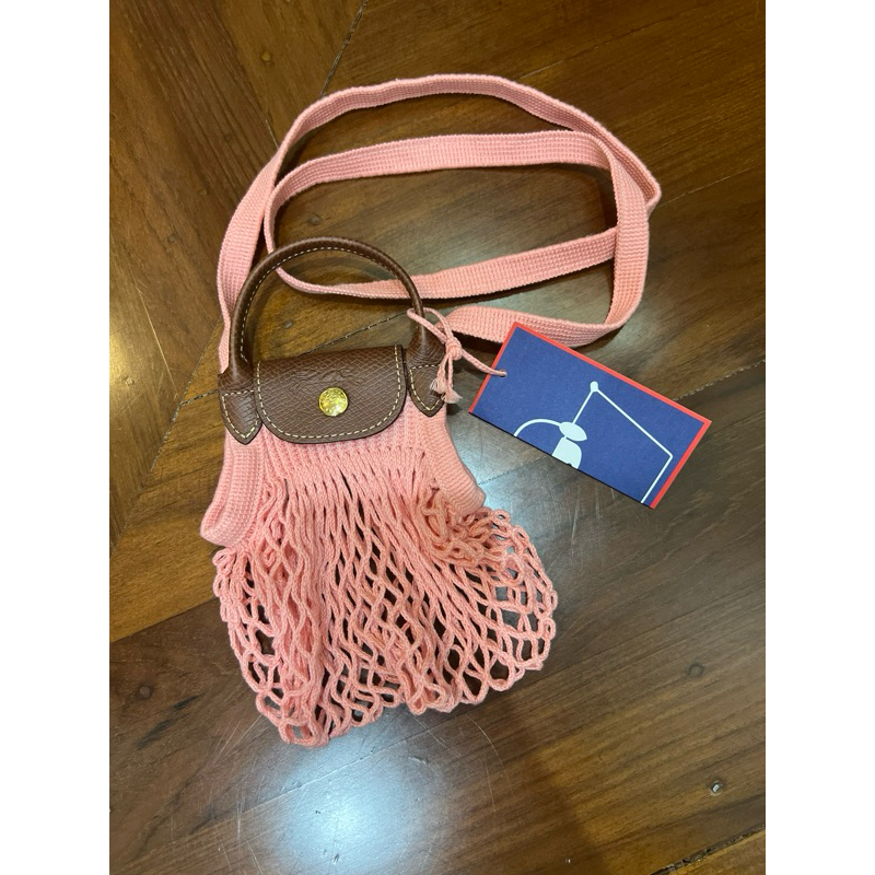 New longchamp filet Small Size Pink | Shopee Philippines