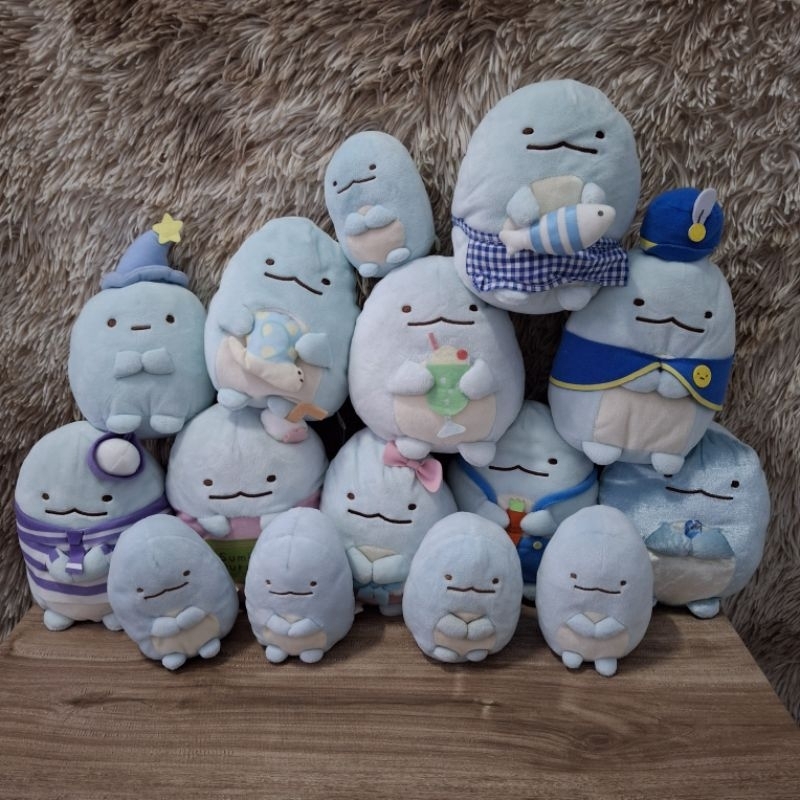 Sumikko Gurashi San-X Doll Corner Of The Room Blue Dinosaur Authentic ...
