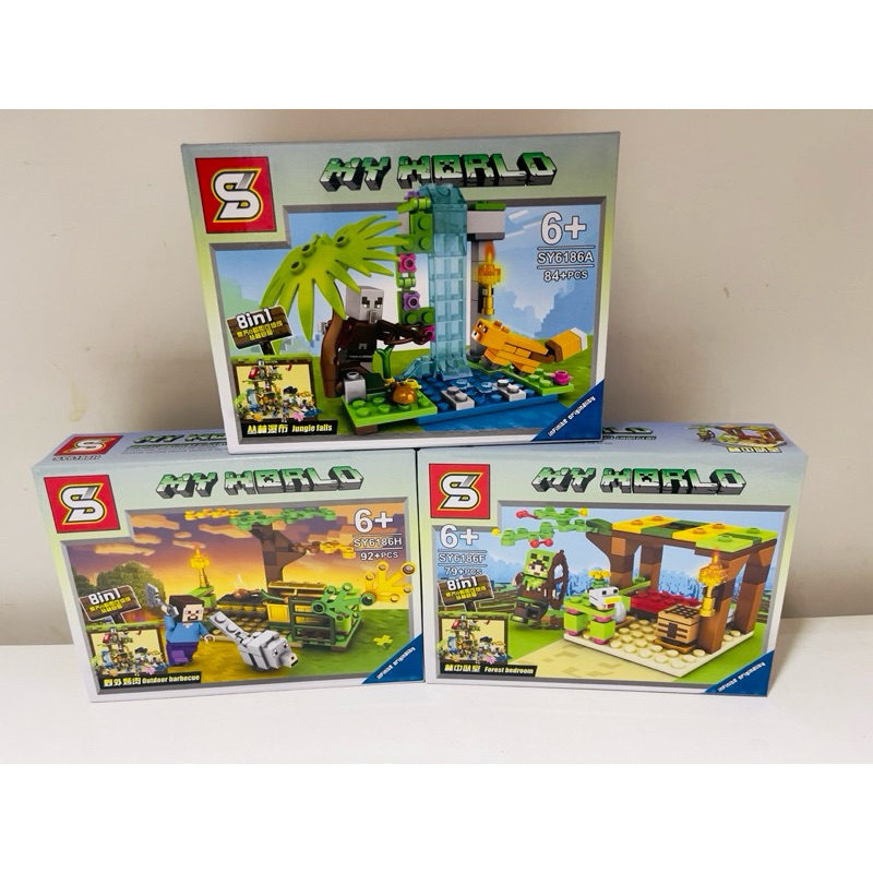 sy6186 minecraft Great Value Chinese Toys Like lego Can Be Connected To ...