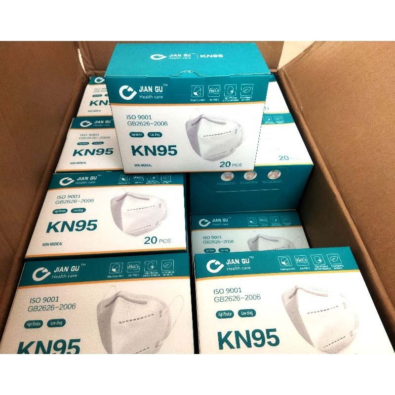 KN95 Mask PM 2.5 Nose Produced From 1 Box 20 Pieces. | Shopee Philippines