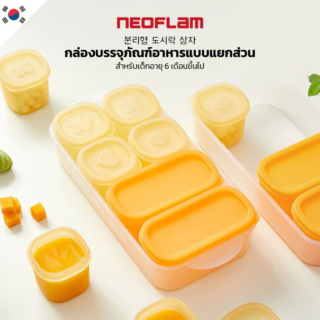 NEOFLAM Modular Food Packaging Box Heat Resistant Material For Small ...