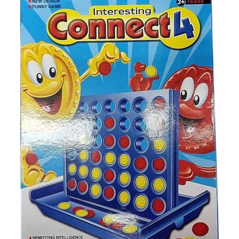 Coin-Operated Bingo Game Connect 4 Large Size Enhance Skills Planner ...