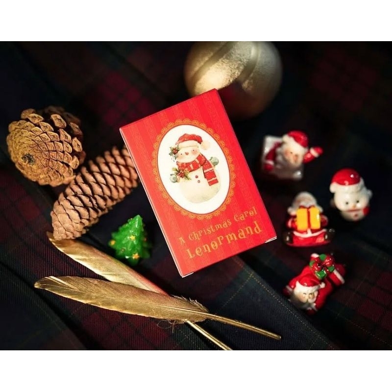 A Christmas Carol Lenormand Authentic Lenornd Playing cards With Cute ...