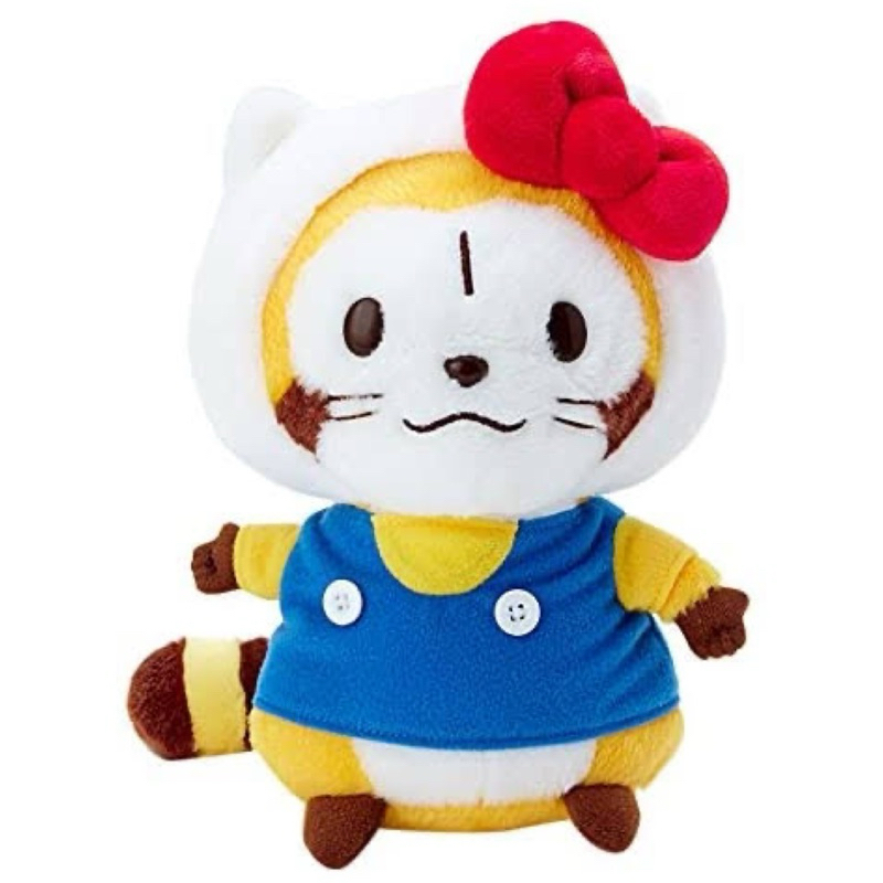 Sanrio Hello Kitty X Rascal The Raccoon NIPPON Animation Plush RARE ...