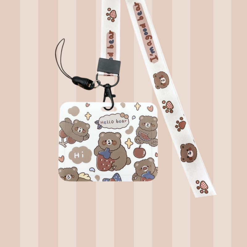 Horizontal Key Card Holder Insert Employee Cards Put A Picture On Bag ...