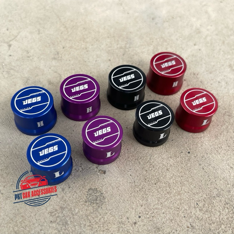 Air Conditioner Cap Car 1 Pair Of Aluminum Work (With Green Plugs) The ...