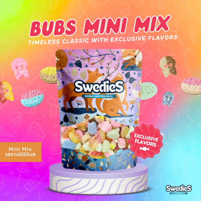 Bubs Mini Mix | Chocotum Mixed Flavours By Swedishies | Shopee Philippines