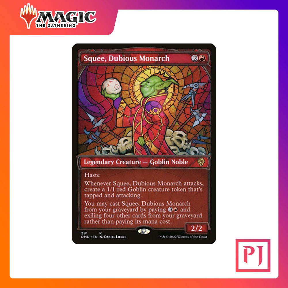 [MTG] Squee Dubious Monarch (Showcase) [DMU] [RED] [RARE] [NORMAL] [ENG] (Magic Card/Magic the ...
