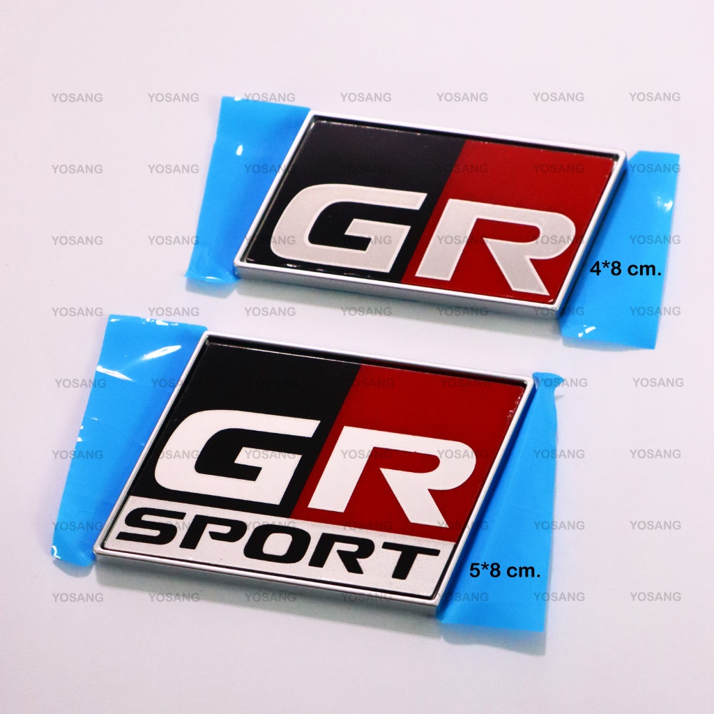 GR SPORT Logo For Rear Mount TOYOTA FORTUNER REVO | Shopee Philippines