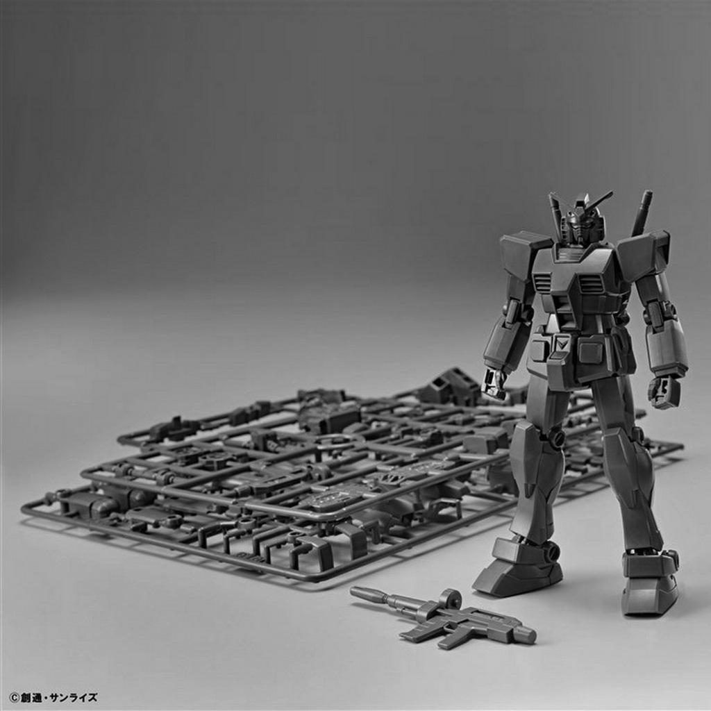 Ecopla Gunpla Rak Kasut Bandai Spirits RX78-2 Gundam 1/144(Dark Grey ...