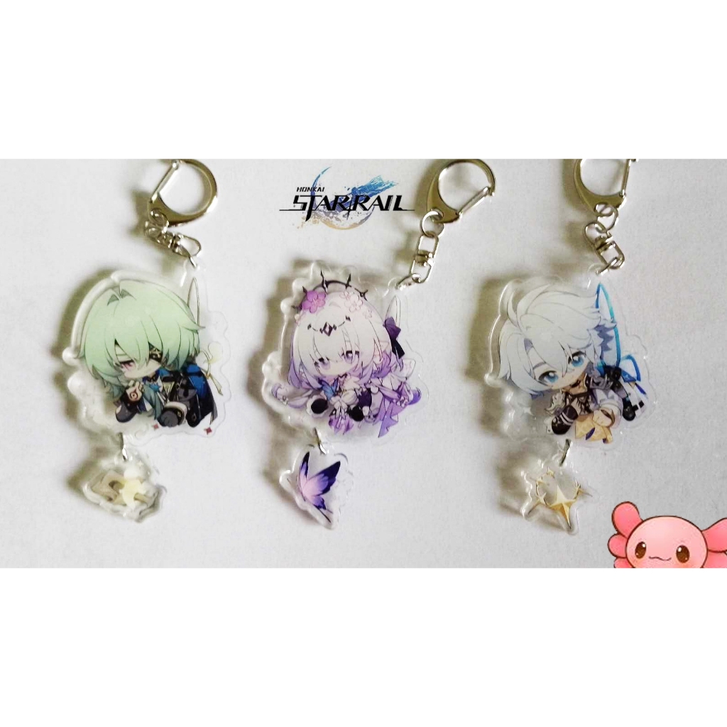 Keychain honkai star rail A Mydei Tribbie Anaxa Phianon (Pack In Box ...