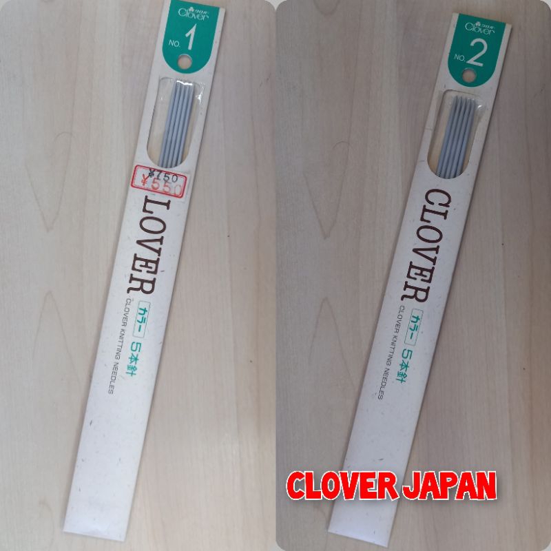 Knitting Needle Set Aluminum clover Japan | Shopee Philippines