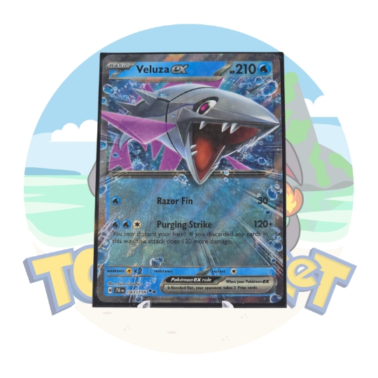 Pokemon Card "Veluza Ex 043/159" ENG Journey Together | Shopee Philippines
