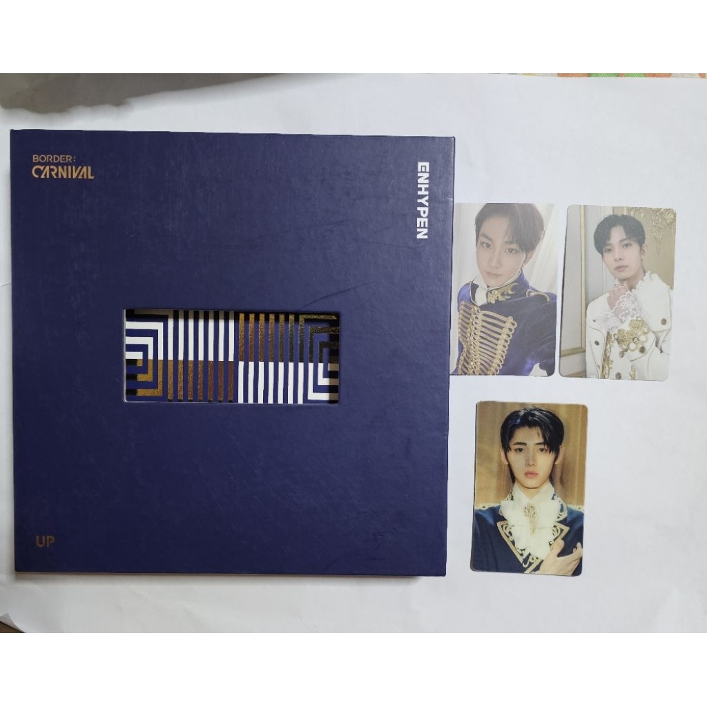 ENHYPEN BORDER: CARNIVAL (UP Version) 2nd Mini Album Unwrapped Good ...