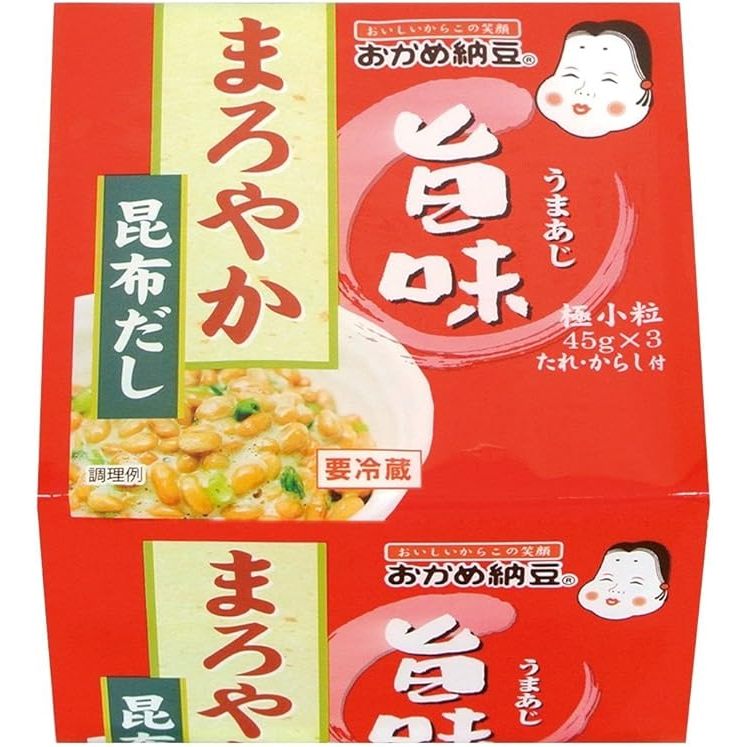 Okame Natto Mellow Uji Mini Japanese Bean Pack 3 (45g x 3) Rotten Nut ...