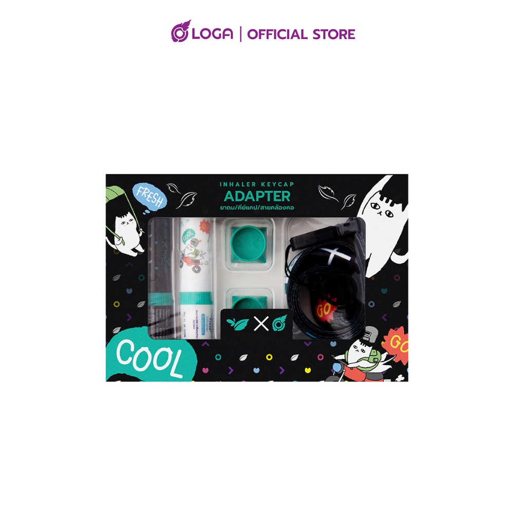 LOGA x Peppermint Field : Inhaler Keycap Adaptor | Shopee Philippines