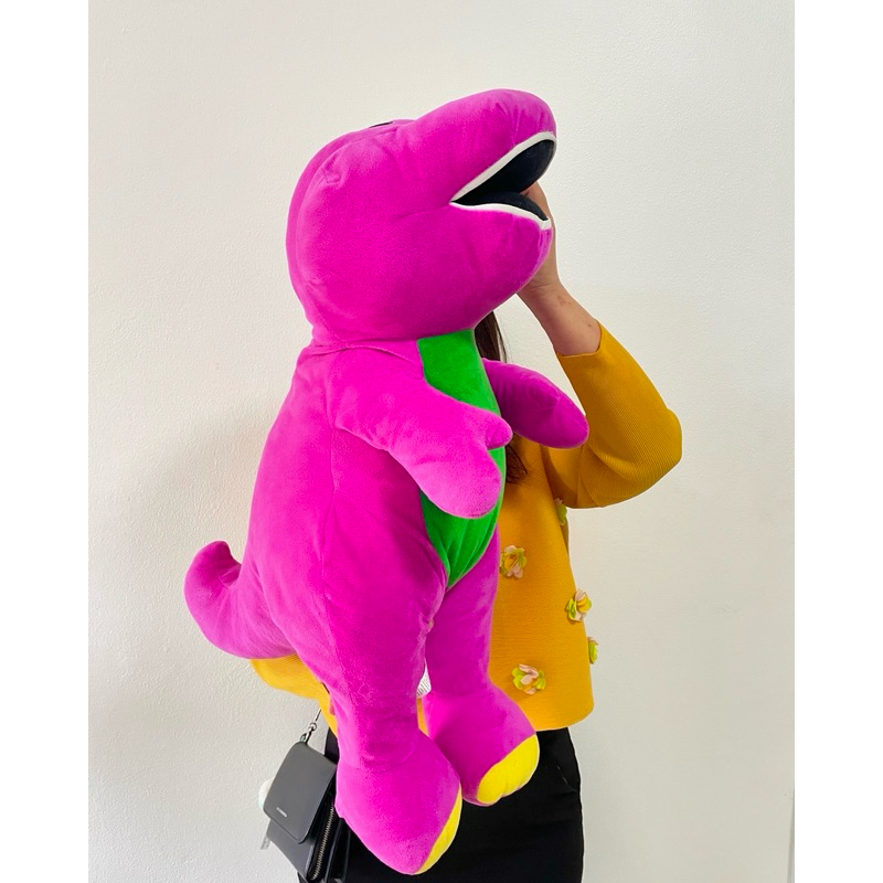 Barney Doll Giant Size Very Cute Real Copyright Work. | Shopee Philippines