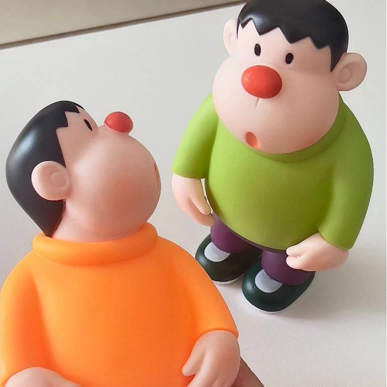 Rotating Head Giant Model (Size 23 cm.) Collectible Cartoon Character ...