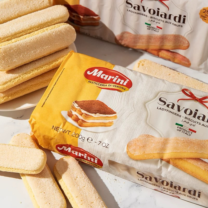 Marini Savoiardi Italian Ladyfingers 200g/24pc Lady Fingerer Original ...