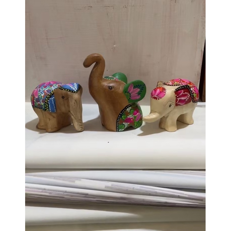 The Little Elephant Doll Made From Various Patterns Of Chamchuri ...