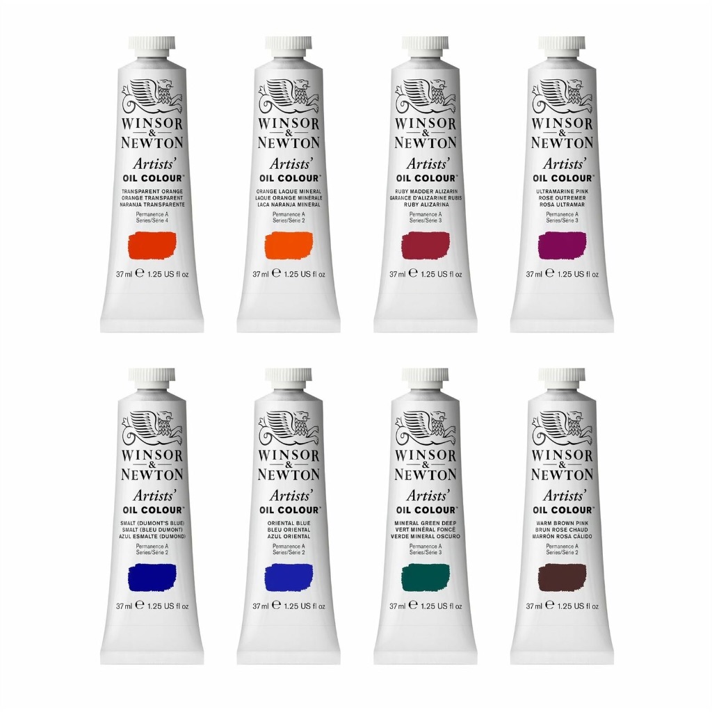 [part 1/2] Winsor & Newton Artists' Oil Color 37 ml. I Professional Men ...