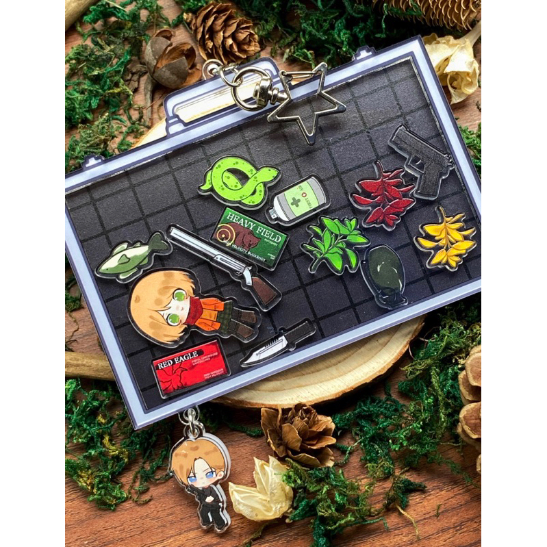 Resident Evil Case Shaking Keychain (Pre-Order) | Shopee Philippines