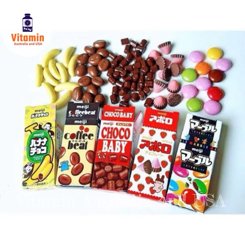 Meiji Choco Baby Petit Assort Assorted Mini Chocolate Authentic ...