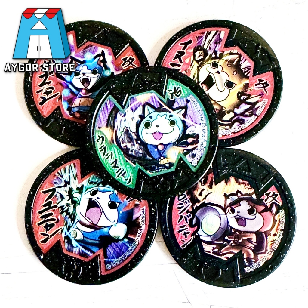 Yokai Watch (Yo-kai Watch) Medal Special Black Reflective Yo-kai Medals ...