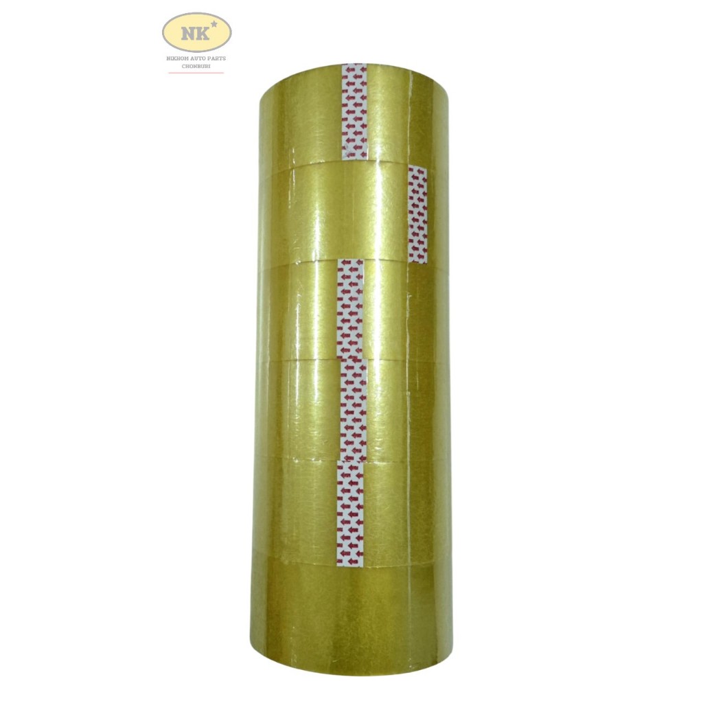 Clear Masking Tape Size 2 Inches (48 mm.) 100 Yards Long 40 mic ...