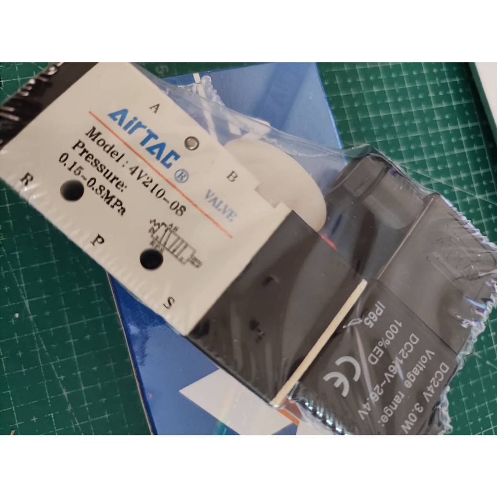 Air Solenoid Valve Model 4V210-08 AC220V DC24V DC12V 4V21008B | Shopee ...