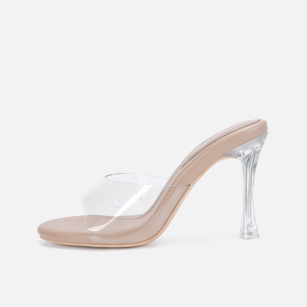Basic shoes Glass Heels 2.5 And 3.5 Inches Classic Shape Extra Soft ...