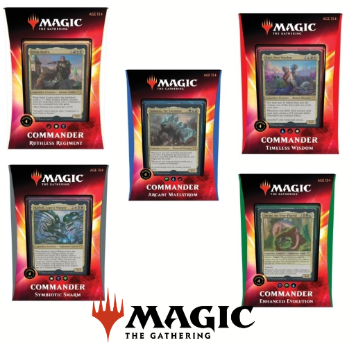 MTG Commander 2020: Enhanced Evolution Arcane Maelstrom Timeless Wisdom ...