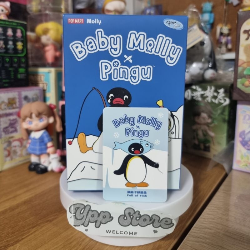 Keychain Rolly Baby Molly X PINGU Happy Fishing (Dash) | Shopee Philippines