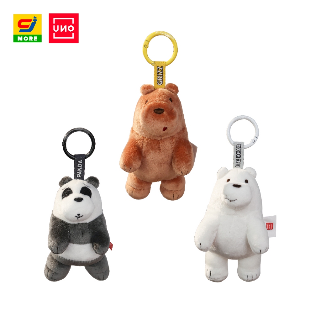 UNO Keychain We Bare Bears Genuine License | Shopee Philippines