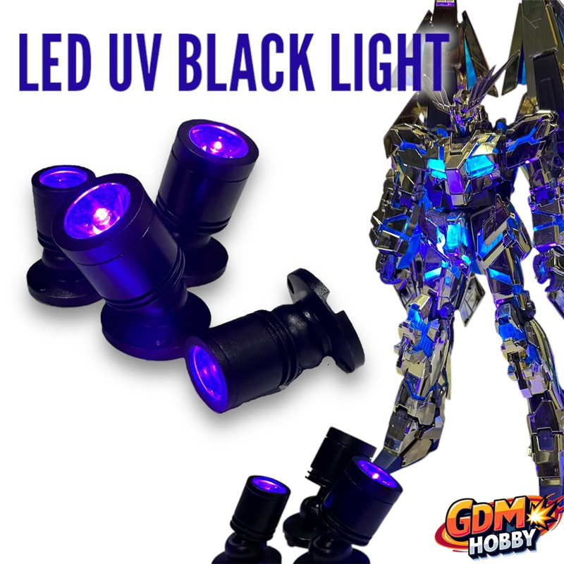 Cabinet Light BLACKLIGHT LED UV Usb Head Spotlights For Models Decals And Models. | Shopee ...