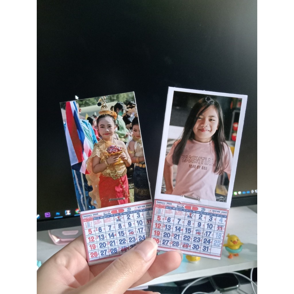 Mini Hanging Calendar With 3 Sizes Put Your Own Picture Cute As An ...