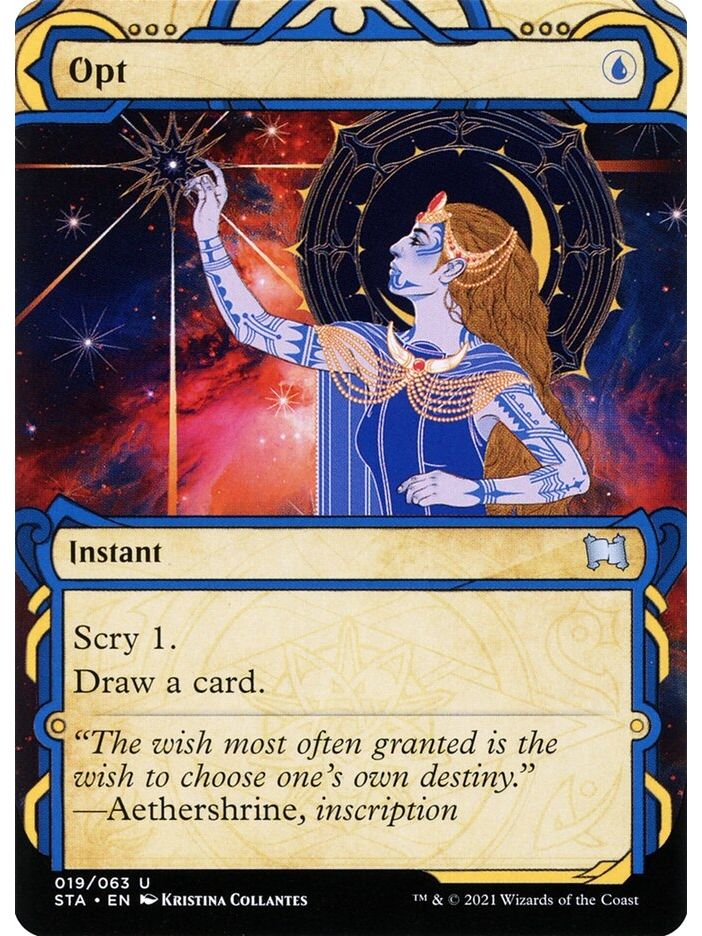 Opt STA the List Magic the Gathering Card [MTG] | Shopee Philippines