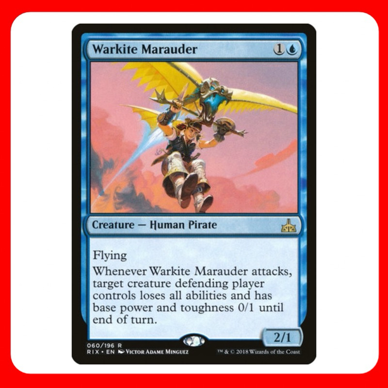 [MTG] Warkite Marauder [RIX] [BLUE] [RARE] [NORMAL] [ENG] (Magic Card ...