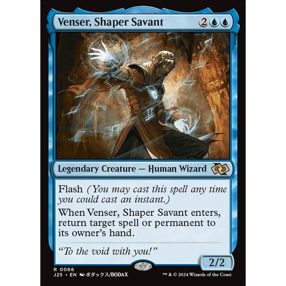 Venser Shaper Savant J25 V13 Magic the Gathering Card [MTG] | Shopee ...