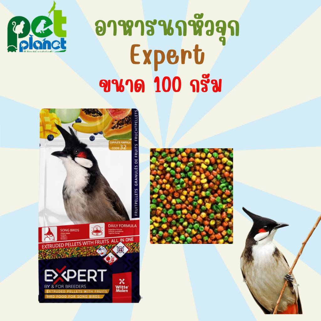 [100 Grams] Spigot Bird Food Expert Mixed Fruit Formula For Birds Cages ...