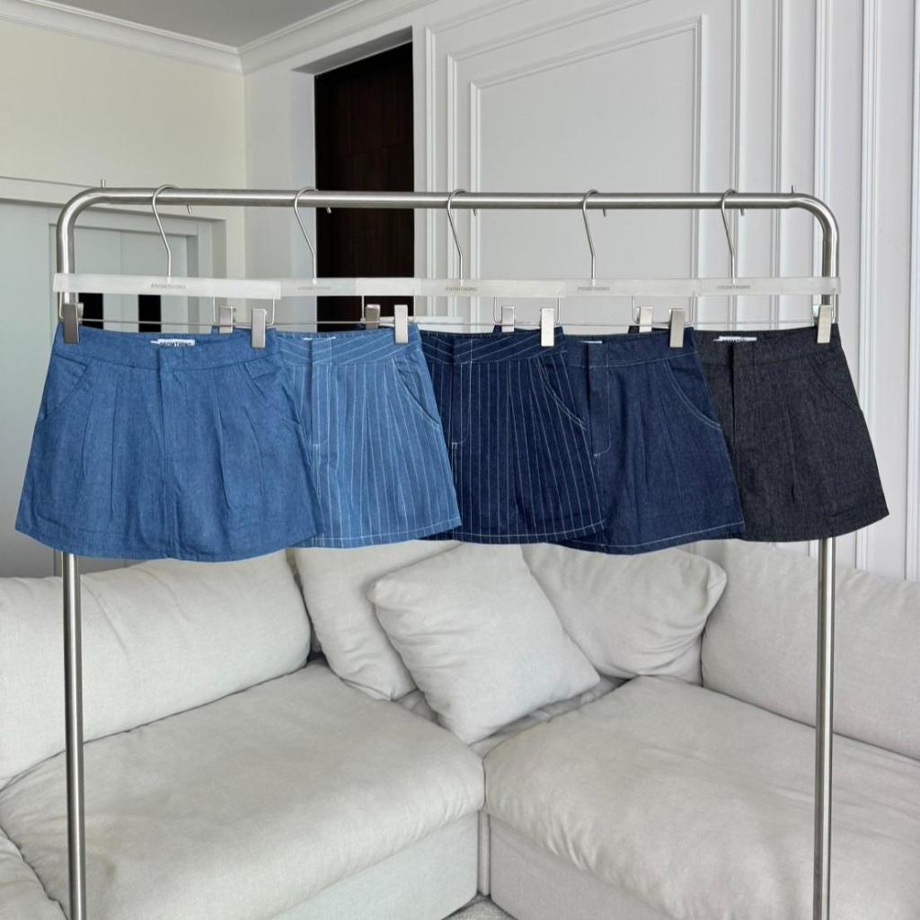 PSK015 Front Hook Denim Short Pant PROMTHONG | Shopee Philippines