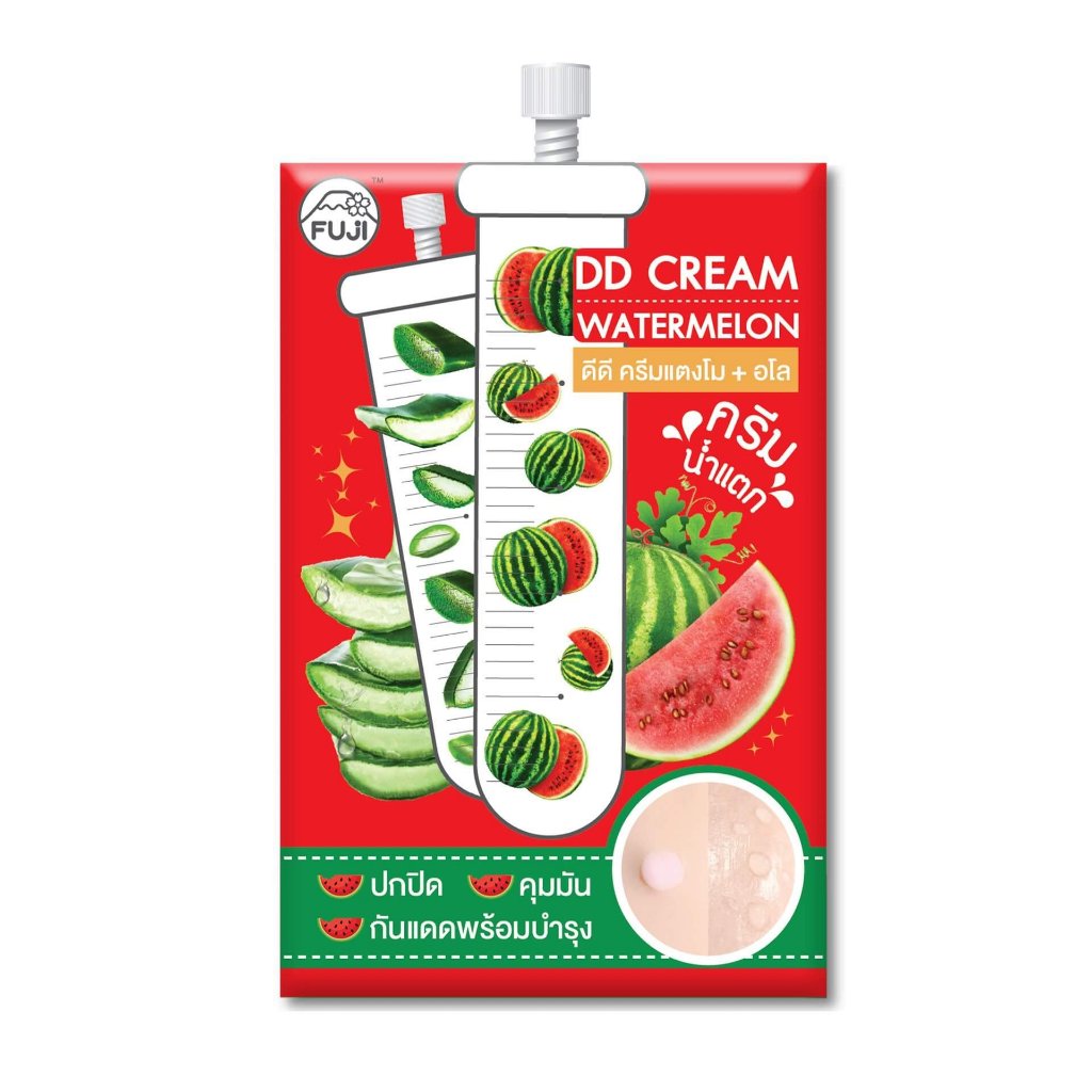 DD Watermelon + Aloe Fuji Plus Cream (Sachet) | Shopee Philippines
