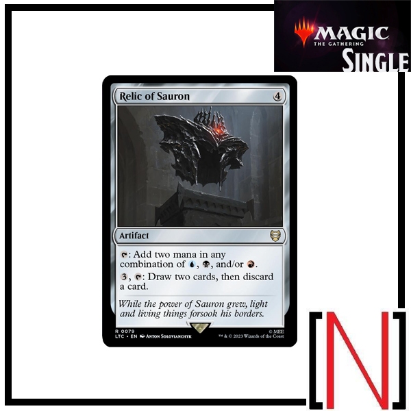 [MTG][Single][LTC] Relic of Sauron Level Rare [English] | Shopee ...