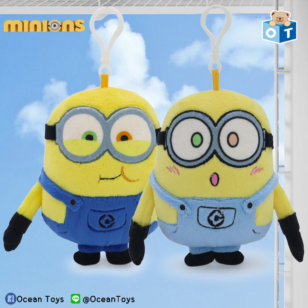 Illuminations Authentic Minion Keychain: BOB 2D Size 5 Inches | Shopee ...