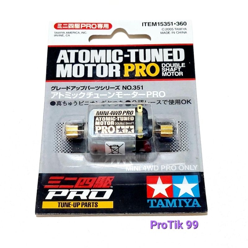 Original Tamiya 15351 Motor % Atomic-Tuned Pro. (2 Head) | Shopee ...