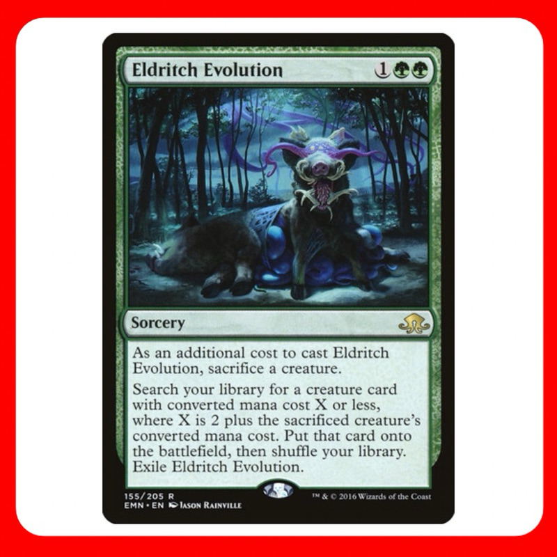 [MTG] Eldritch Evolution [EMN] [GREEN] [RARE] [NORMAL] [ENG] (Magic ...