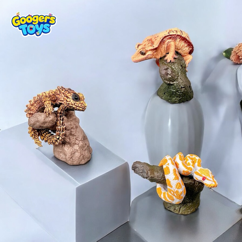 Gashapon Chameleon Python Ikimono Encyclopedia Armadillo Lizard ...