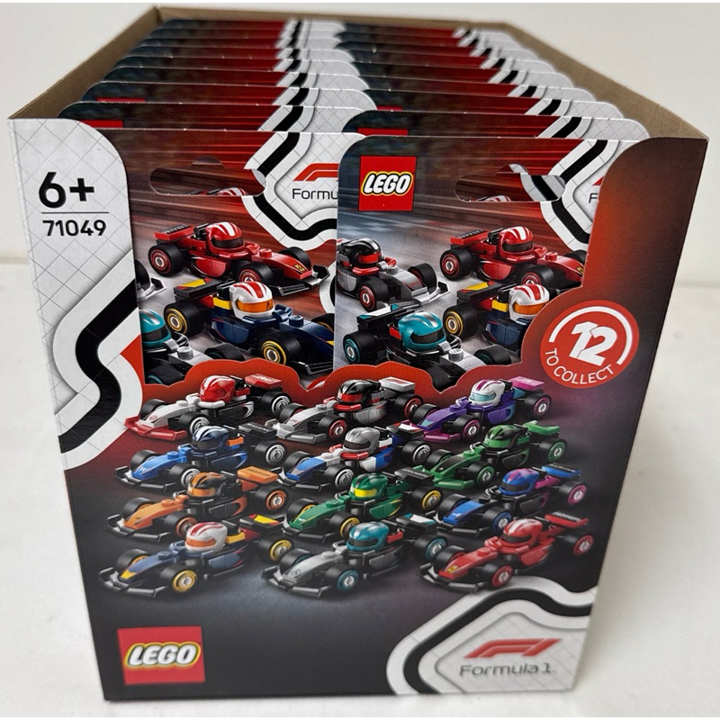 Lego F1 Collectible Race Cars 71049 | Complete Set 12 Box 1 Hand One ...