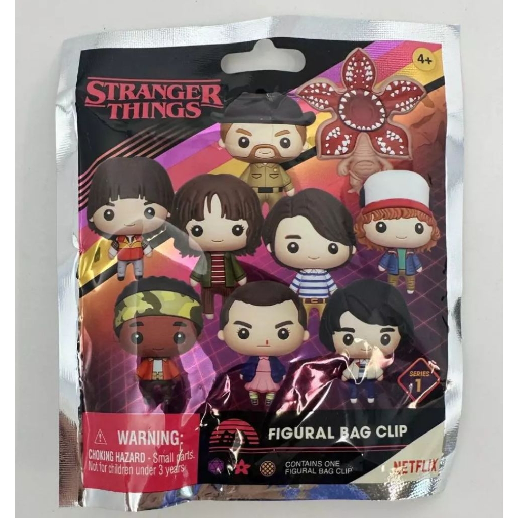 (Sealed Pack) Random Pack Doll STRANGER THINGS SERIES 2 FIGURAL 3D BAG ...
