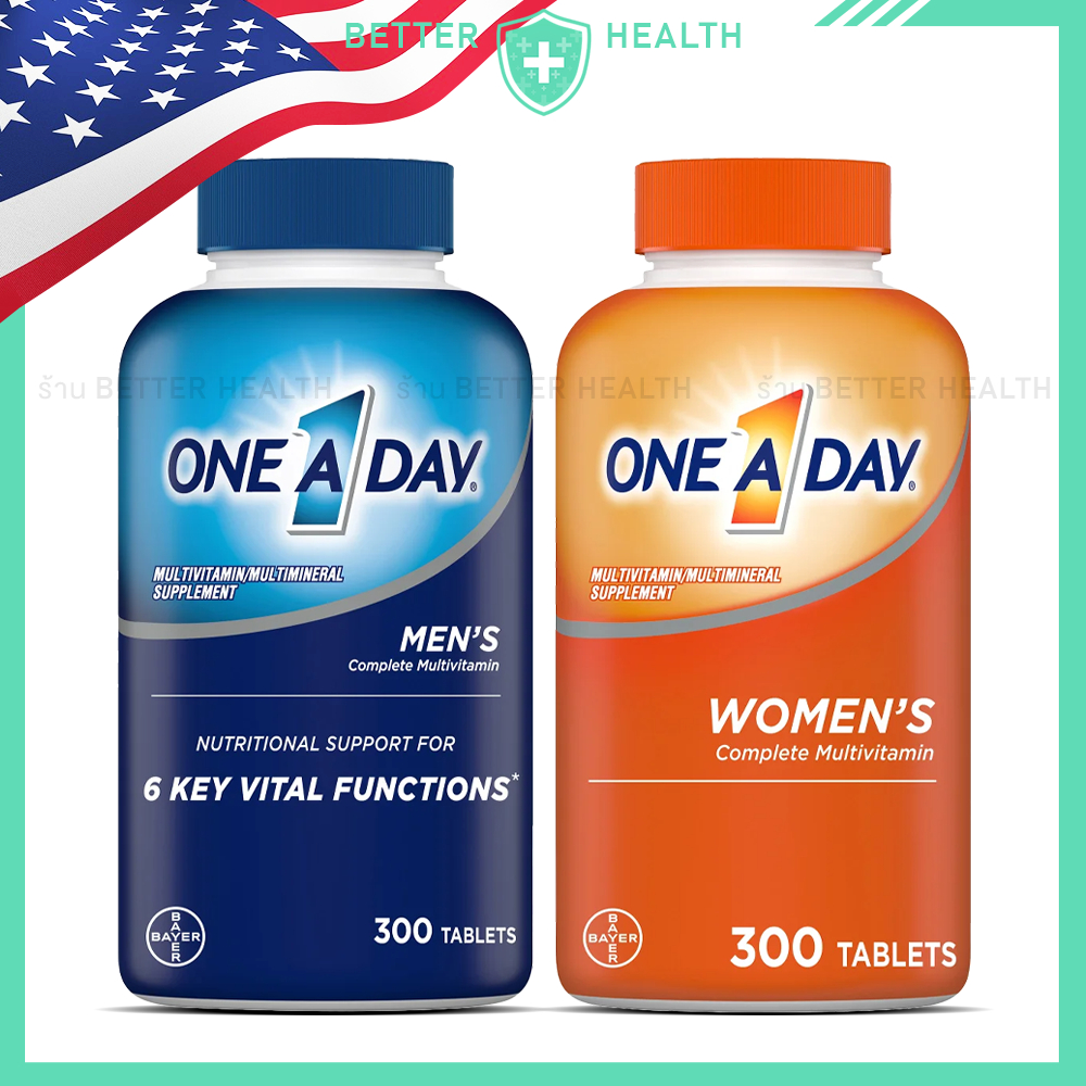 ONE A DAY Multivitamin Multivitamins And Minerals Complete Formulas ...